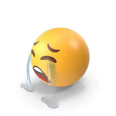 Loudly Crying Face Emoji Png Images And Psds For Download Pixelsquid S119296521