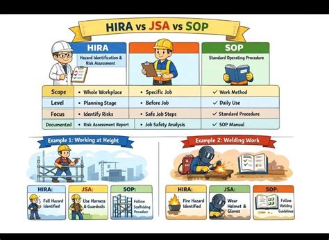 Hira Jsa Sop⁉️👍 Hira Identifies Risks Hse Engineers Hub Facebook