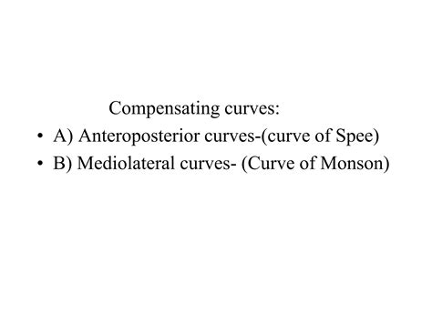 Compensating Curve Ppt