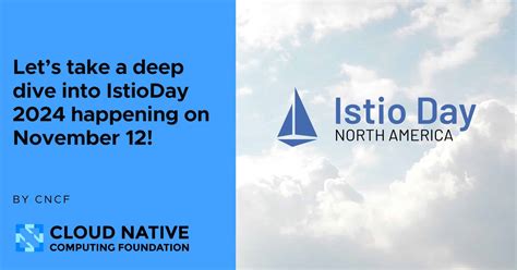 Kubecon Cloudnativecon North America 2024 Co Located Event Deep Dive Istio Day Cncf