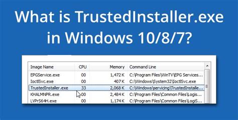 Trustedinstaller