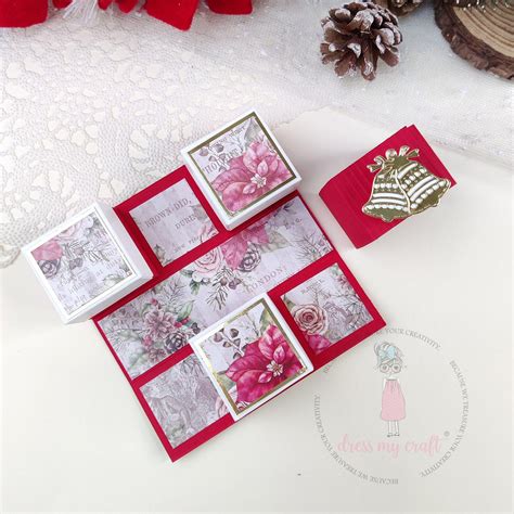 Christmas Mini Explosion Box Crafters Corner