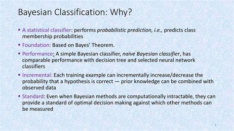 bayesian classification pptx technology and computing