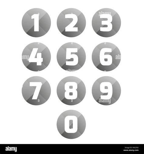 Number Circle Hi Res Stock Photography And Images Alamy