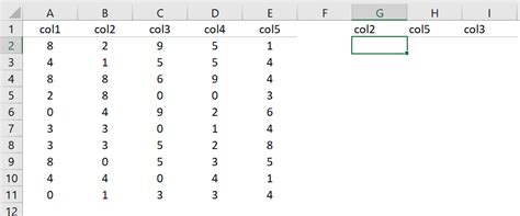 microsoft excel extract multiple columns with single dynamic array