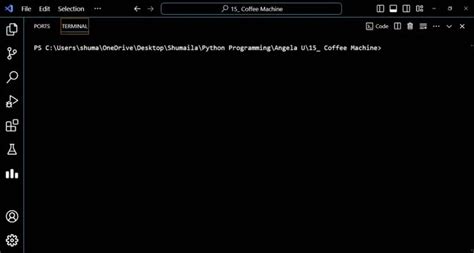 shumaila khoso on linkedin pythonprogramming coffeemachine