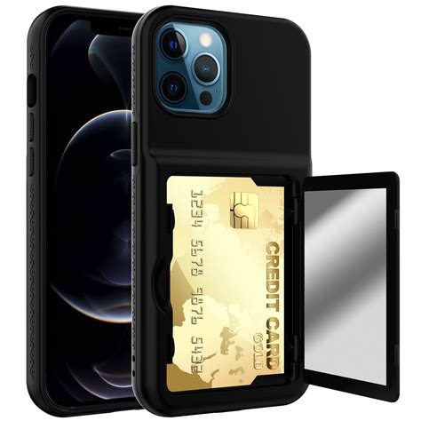 Iphone 12 Pro Wallet Case Iphone 12 Case Dteck Card Holder Cover With