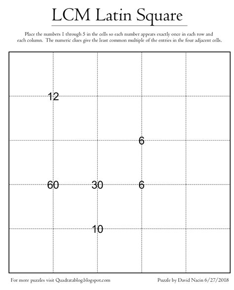 Least Common Multiple Games 6th Grade Resource Twinkl Us
