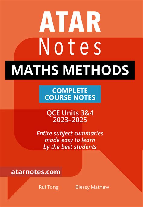 Complete Course Notes Atar Notes