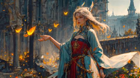 4735c Fantasy Girl 4k Wallpaper Pc Desktop