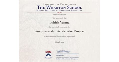 Lohith Varma Vegesna On Linkedin Entrepreneurship Acceleration Program • Lohith Varma • Lohith