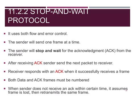 Data Link Control Pptx Computer Networking Computing