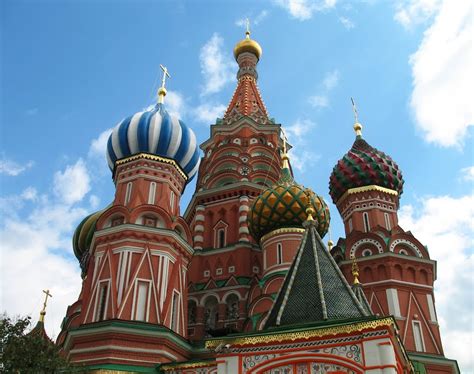St Basils Cathedral On Red Square In Moscow History Photos