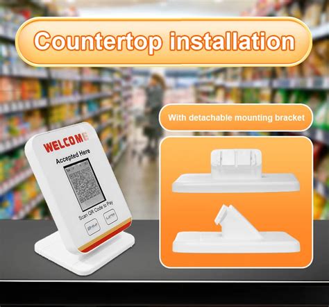 4G WIFI QR Code Payment SoundBox E Wallet Payment Collection Stand With Voice Broadcast Speaker