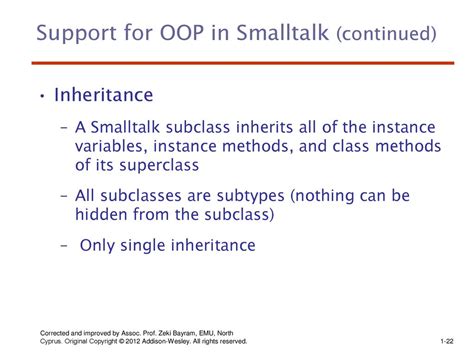 Support For Object Oriented Programming Ppt Download