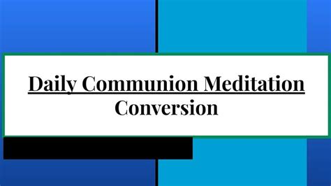 Conversion