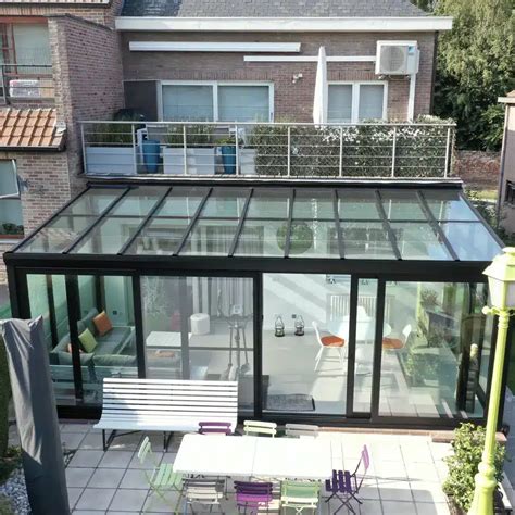 Véranda En Aluminium Sur Mesure à Linkebeek Châssis Williams