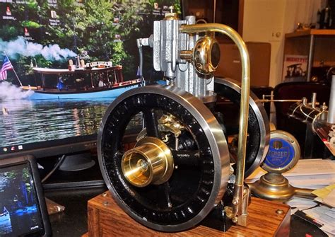 Nanzy Hit And Miss Gas Engine Scale Model Project Earlier In 2019 Including Videos