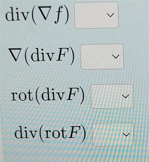 solved consider a scalar field f and a vector f below are