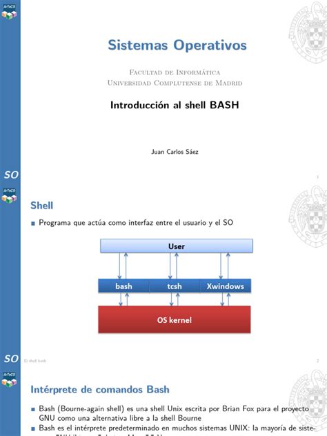Shell Bash Pdf Interfaz De Línea De Comando Ciencias De La