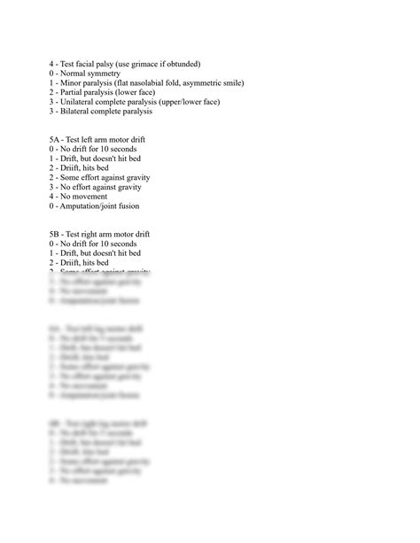 Solution Nih Stroke Scale Studypool
