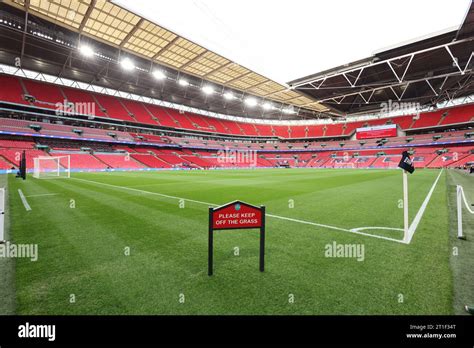 London Uk 13th Oct 2023 A General Shot Pre Match At The England V