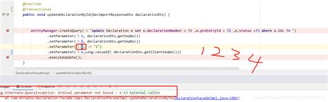 Bug Orghibernatequeryexception Ordinal Parameter Not Bound 3 Csdn博客