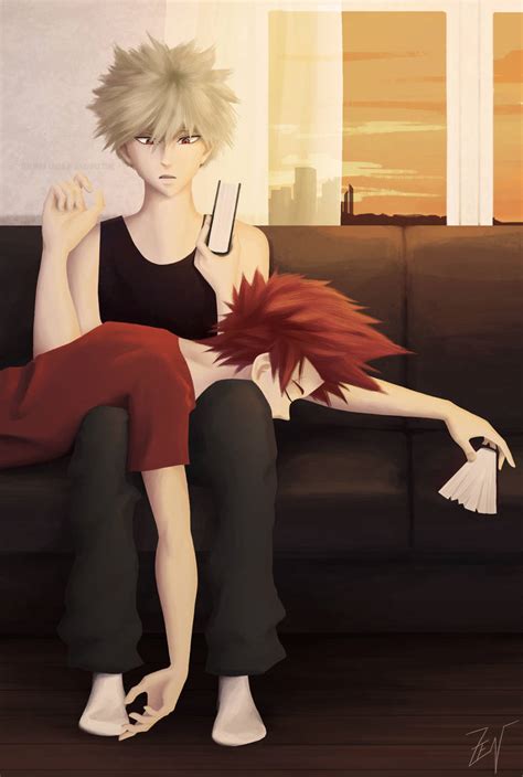 Kirishima And Bakugo By Zen Was Taken On Deviantart