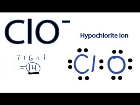 Chclo Lewis Structure Cl2 Lewis Structure Drawing Method Of Cl2
