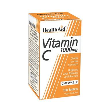 Healthaid Vitamin C 1000mg Chewable Blukoo