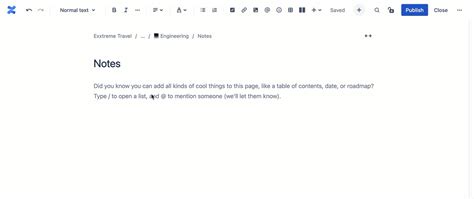 Format Your Page Confluence Cloud Atlassian Support