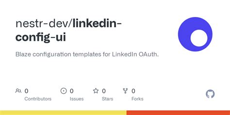 github nestr dev linkedin config ui blaze configuration templates