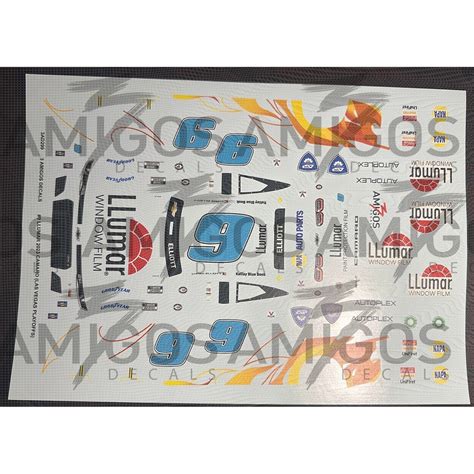 3 Amigos Decals 9 Llumar White Roof Version 2023 Las Vegas Decal Set