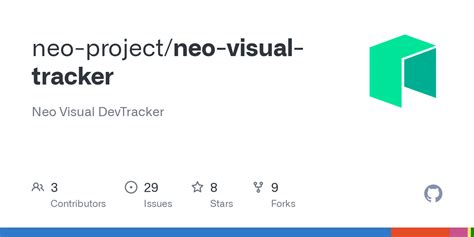 Github Neo Projectneo Visual Tracker Neo Visual Devtracker