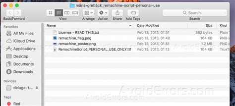 How To Install Your Own Fonts On MAC OS X AvoidErrors
