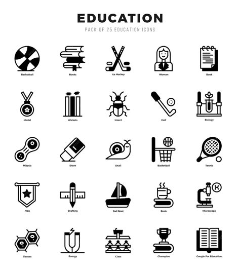 Premium Vector Education Icon Pack For Your Website Mobile