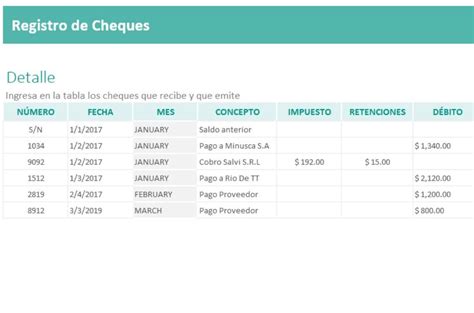 Formato Para Cheques En Excel Formato Para Hacer Cheques En Excel