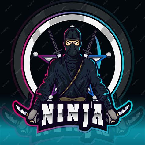 Premium Vector Ninja Mascot Logo Design