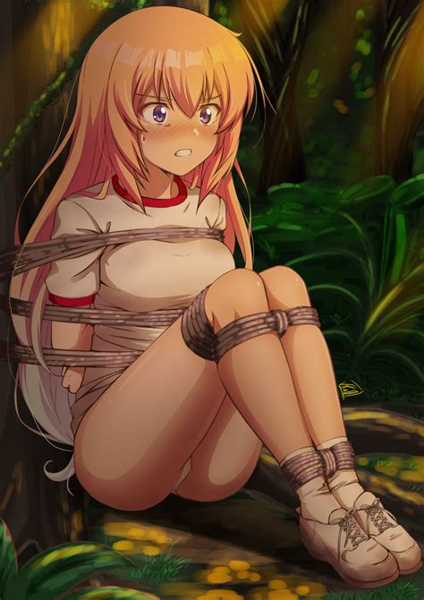 Rule 34 1girls Absurdres Arms Tied Behind Back Bondage Classroom Of