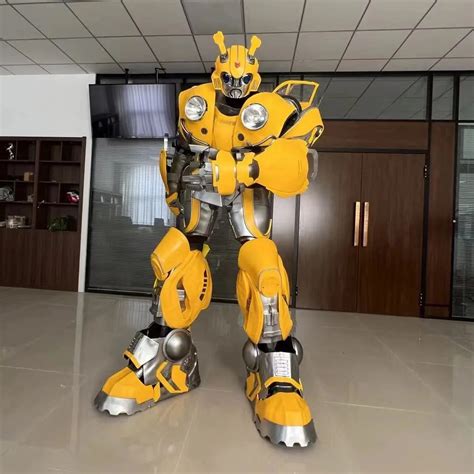 真人可穿戴机甲机器人大黄蜂威震天巡游道具演出服 Cosplay配件 淘宝游戏网