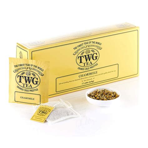 Kräutertee TWG Tea Chamomile, 15 Stk. - Coffee Friend
