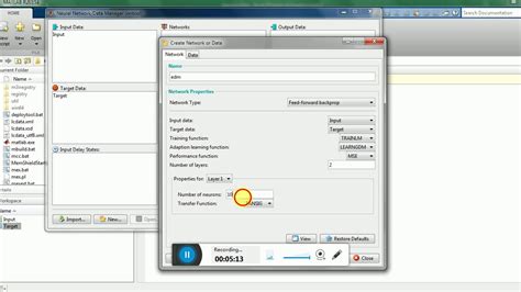 Data Prediction By Ann Tool Box In Matlab Youtube