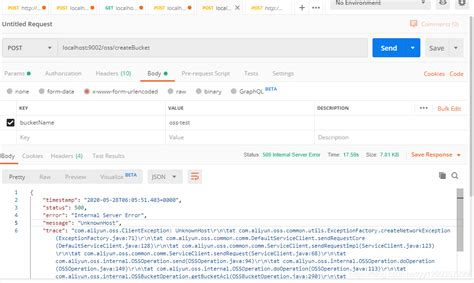 Oss Client Unable To Execute Request Unknownhost Csdn博客