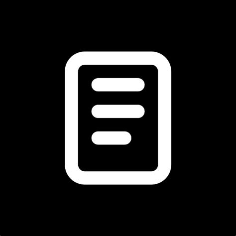 Black Notes Icon App Icon Black App Ios App Icon Design