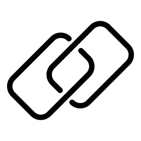 Share Chain Link Icon Outline Style 15906592 Vector Art At Vecteezy