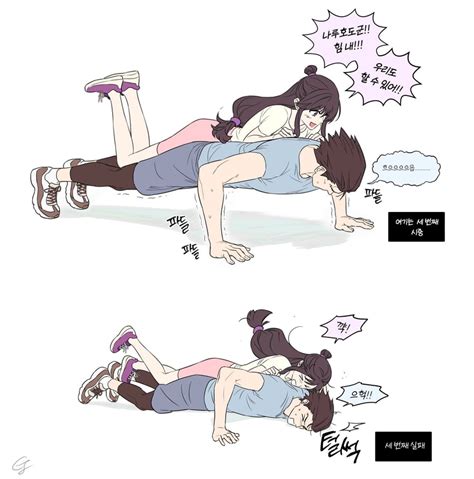 Phoenix Wright And Maya Fey Ace Attorney Drawn By Gwiga Danbooru