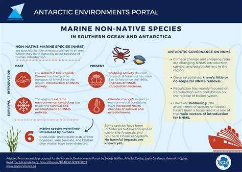 New Antarctic Environments Portal Publication On Marine Non Native