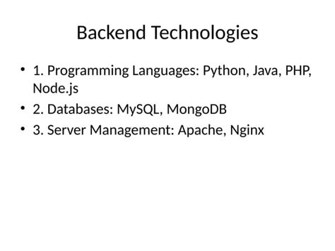 Webdevelopmentpresentationpptx For Bca Pptx