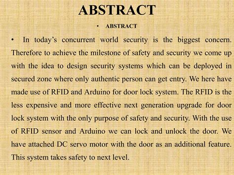 Rfid Based Security System Using Arduinopptx