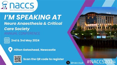 Attending Neuroanaesthesia And Critical Care Meeting Alice Jamie H Posted On The Topic Linkedin